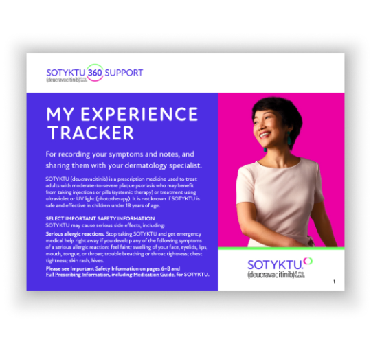 SOTYKTU® (deucravacitinib) Patient Resources | for HCPs